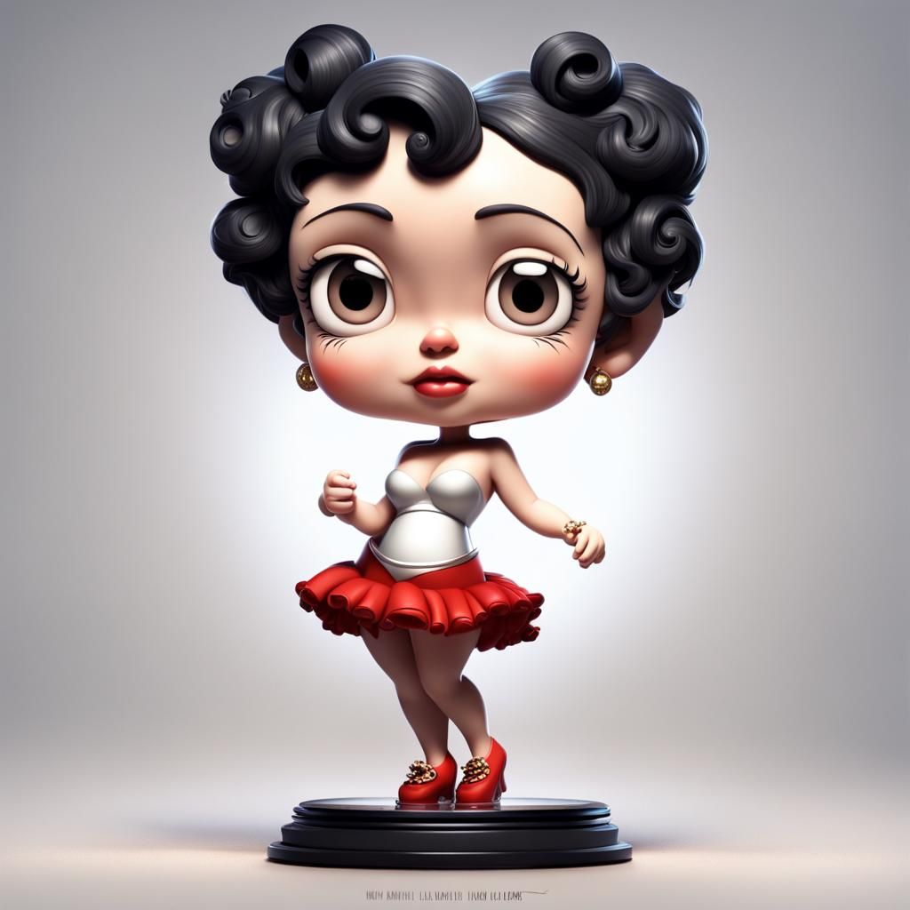 Chibi Betty Boop Ai Generated Artwork Nightcafe Creator