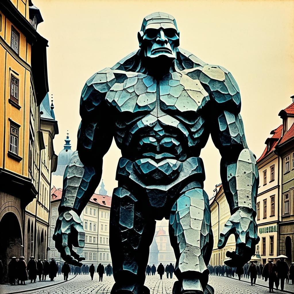 The Golem of Prague - AI Generated Artwork - NightCafe Creator