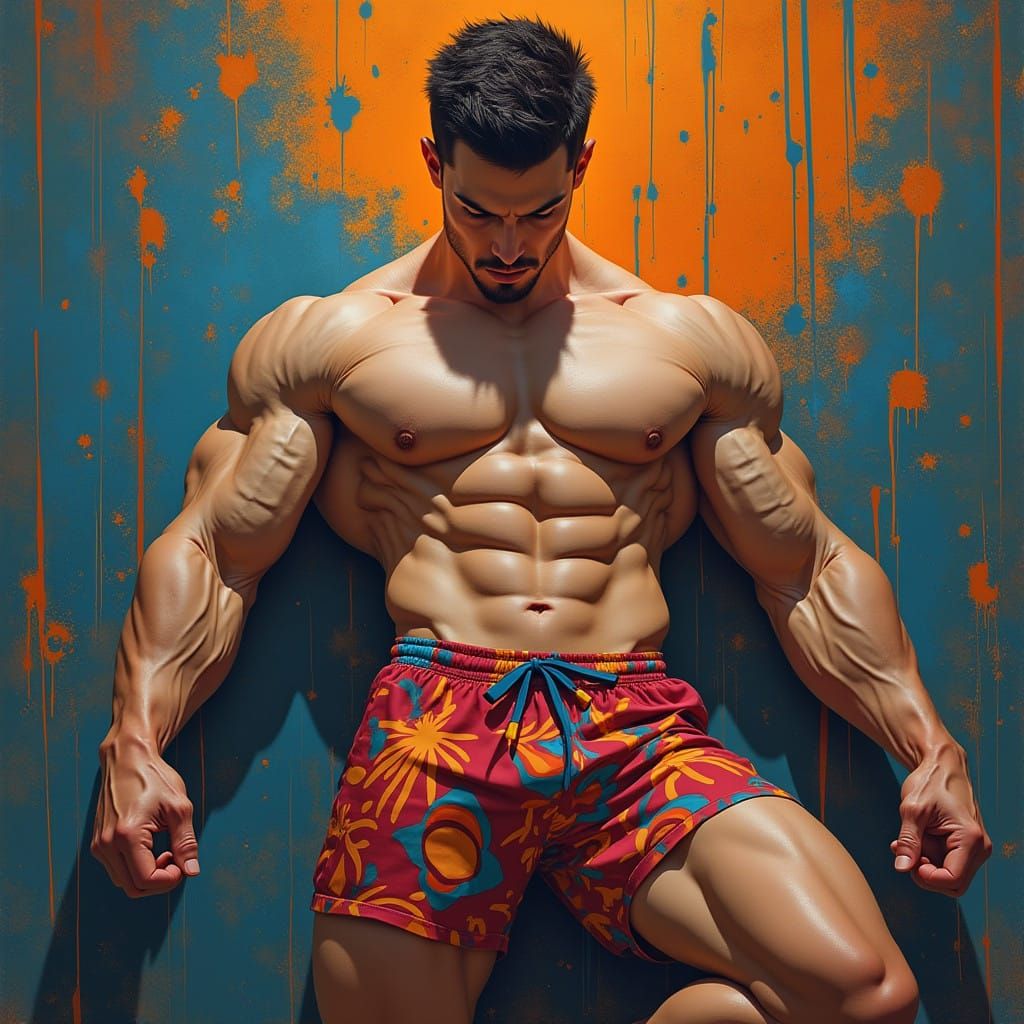 Beefcake pin up - Beefcake pin up