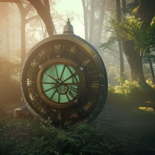 Time machine - AI Generated Artwork - NightCafe Creator