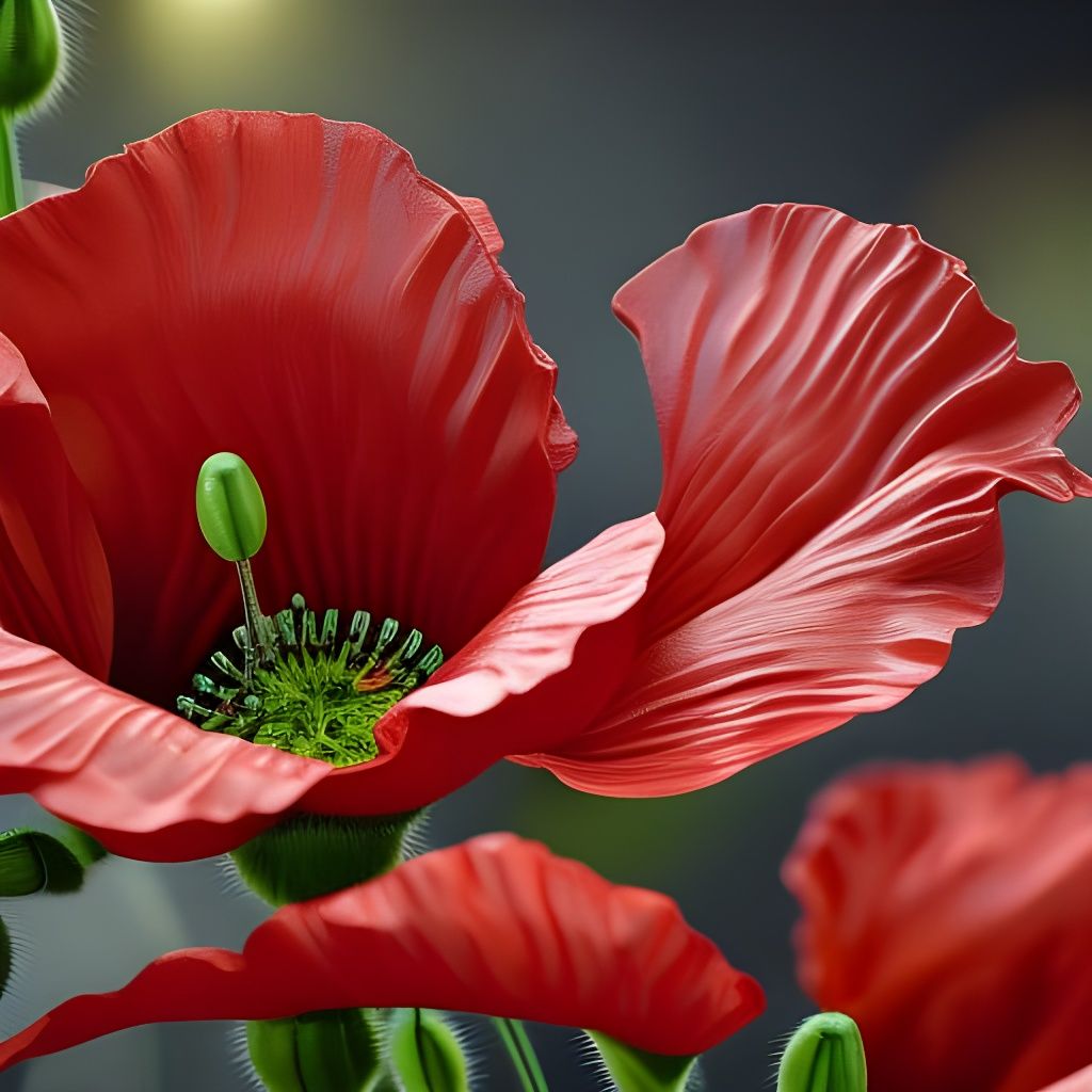 Poppy - AI Generated Artwork - NightCafe Creator