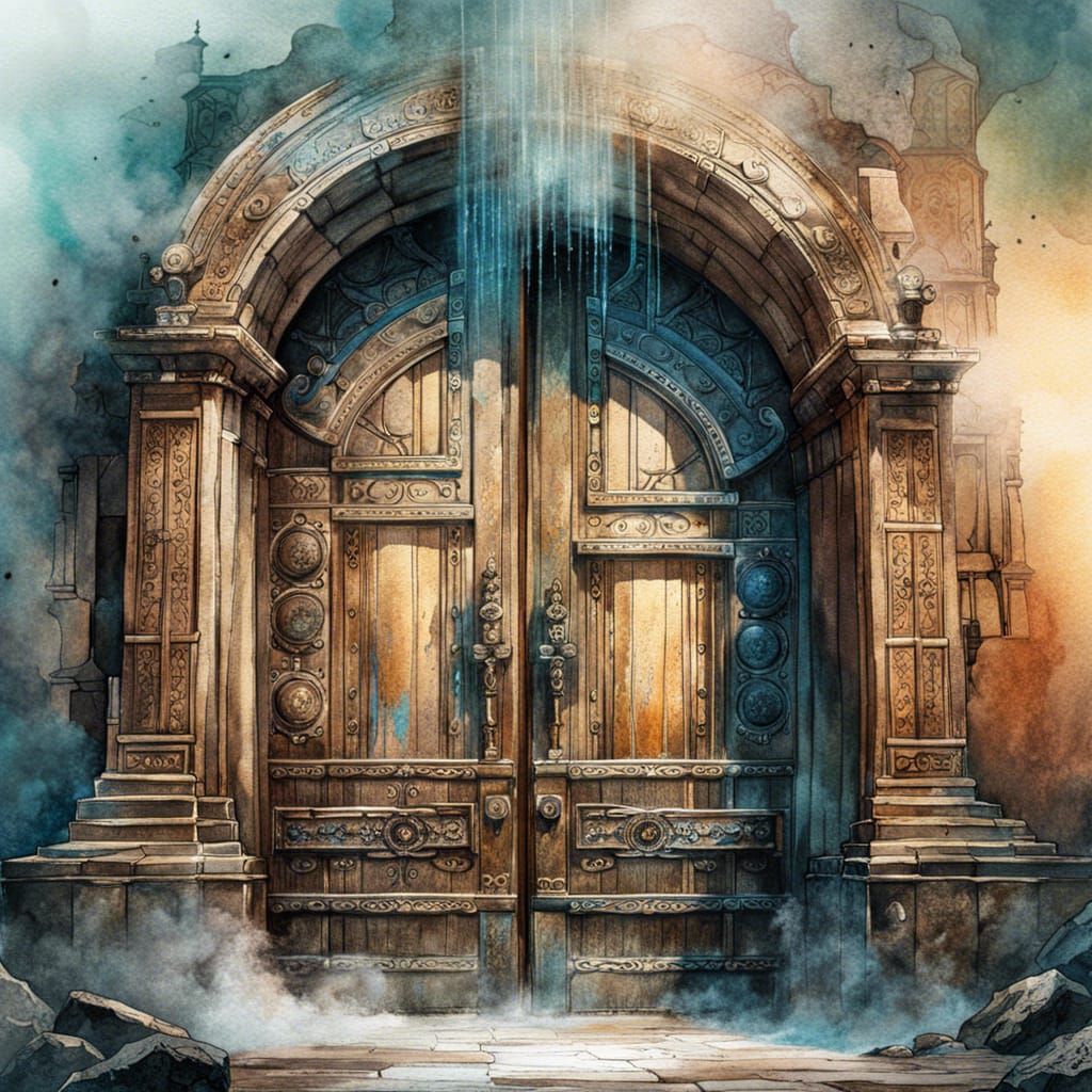 Door - AI Generated Artwork - NightCafe Creator