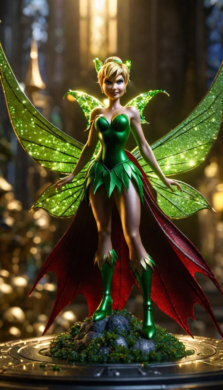 Tinker Bell Spawn Collab - AI Generated Artwork - NightCafe Creator