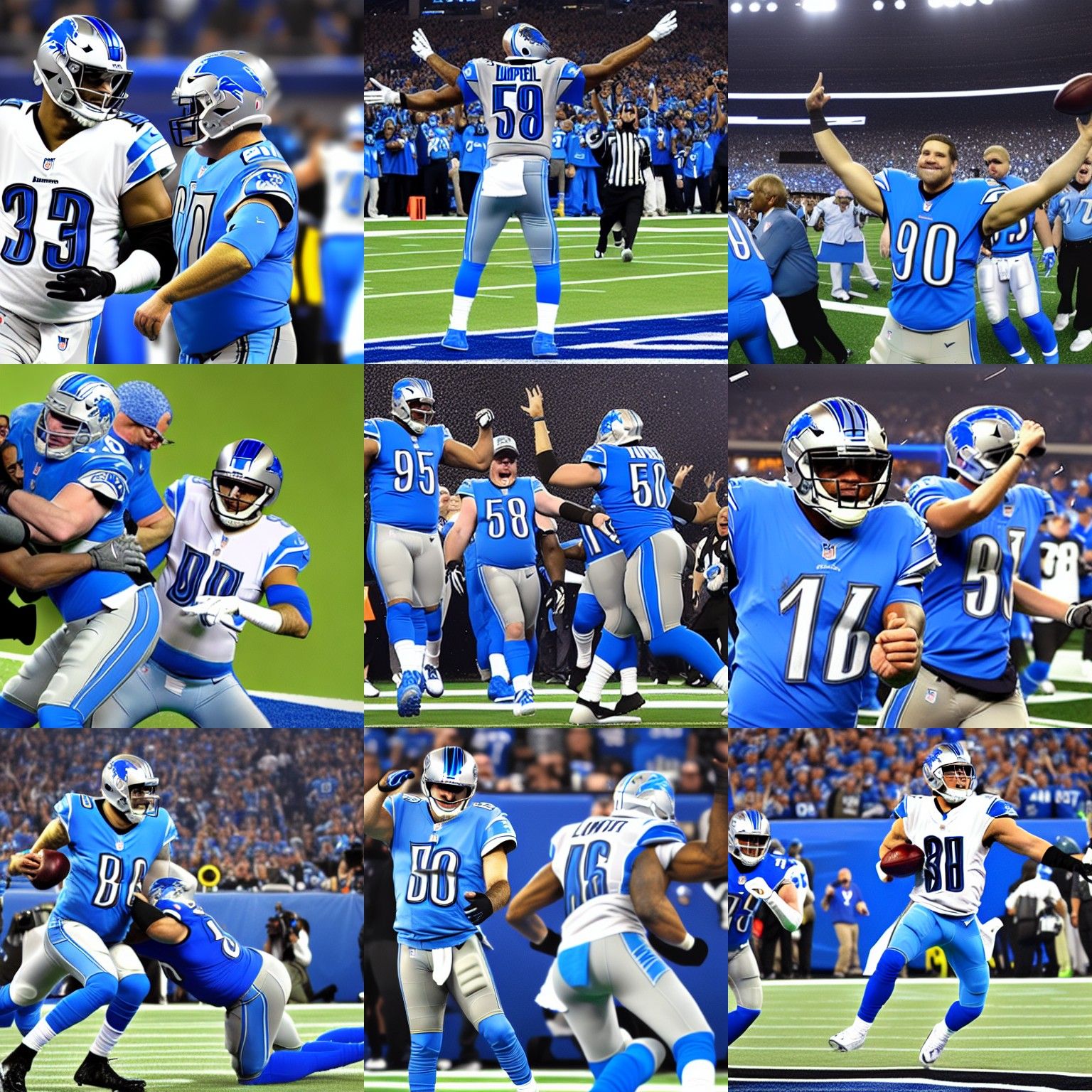 Detroit Lions winning a Super Bowl - AI Generated Artwork - NightCafe ...
