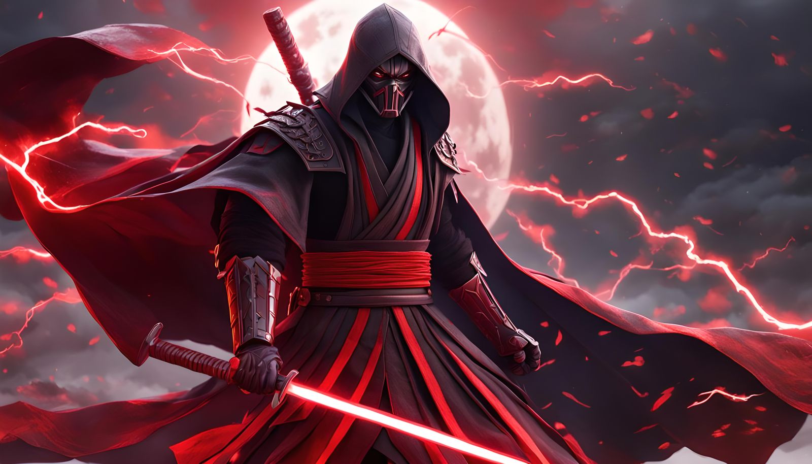 Sith Samurai - AI Generated Artwork - NightCafe Creator