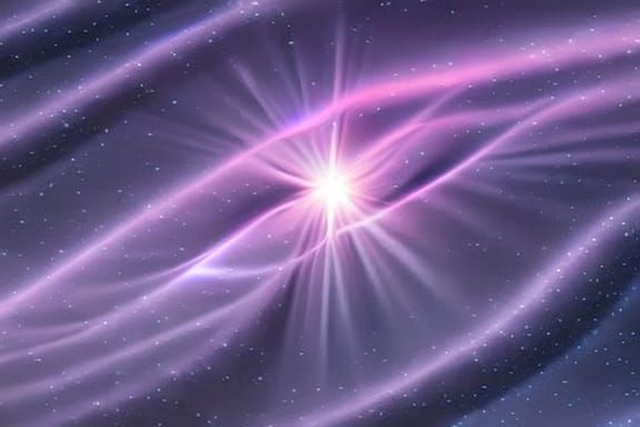 Violet Galaxy IX - AI Generated Artwork - NightCafe Creator