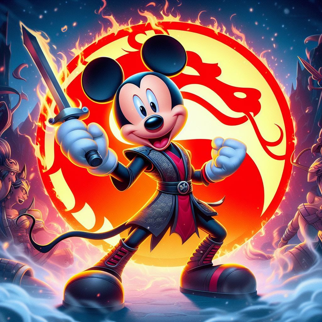 Mickey's Mortal Kombat - AI Generated Artwork - NightCafe Creator