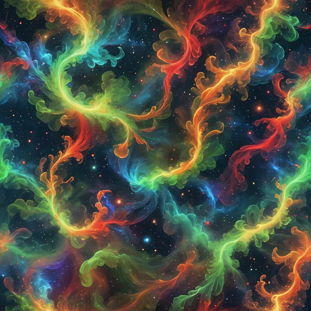 The colors of absolute creation - Astral Cosmic Vortex in Vi...