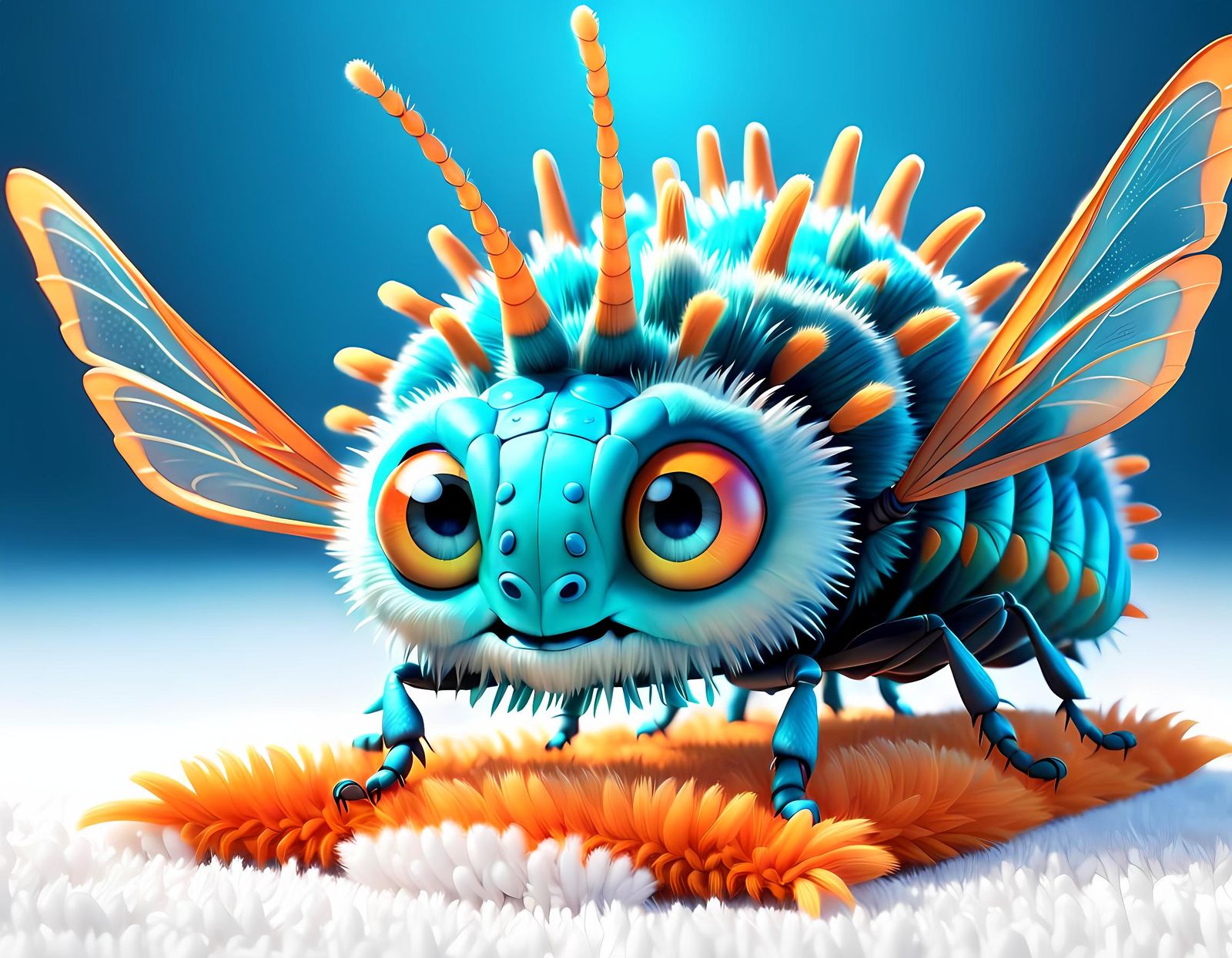 Cute as A Bug On a Rug - AI Generated Artwork - NightCafe Creator