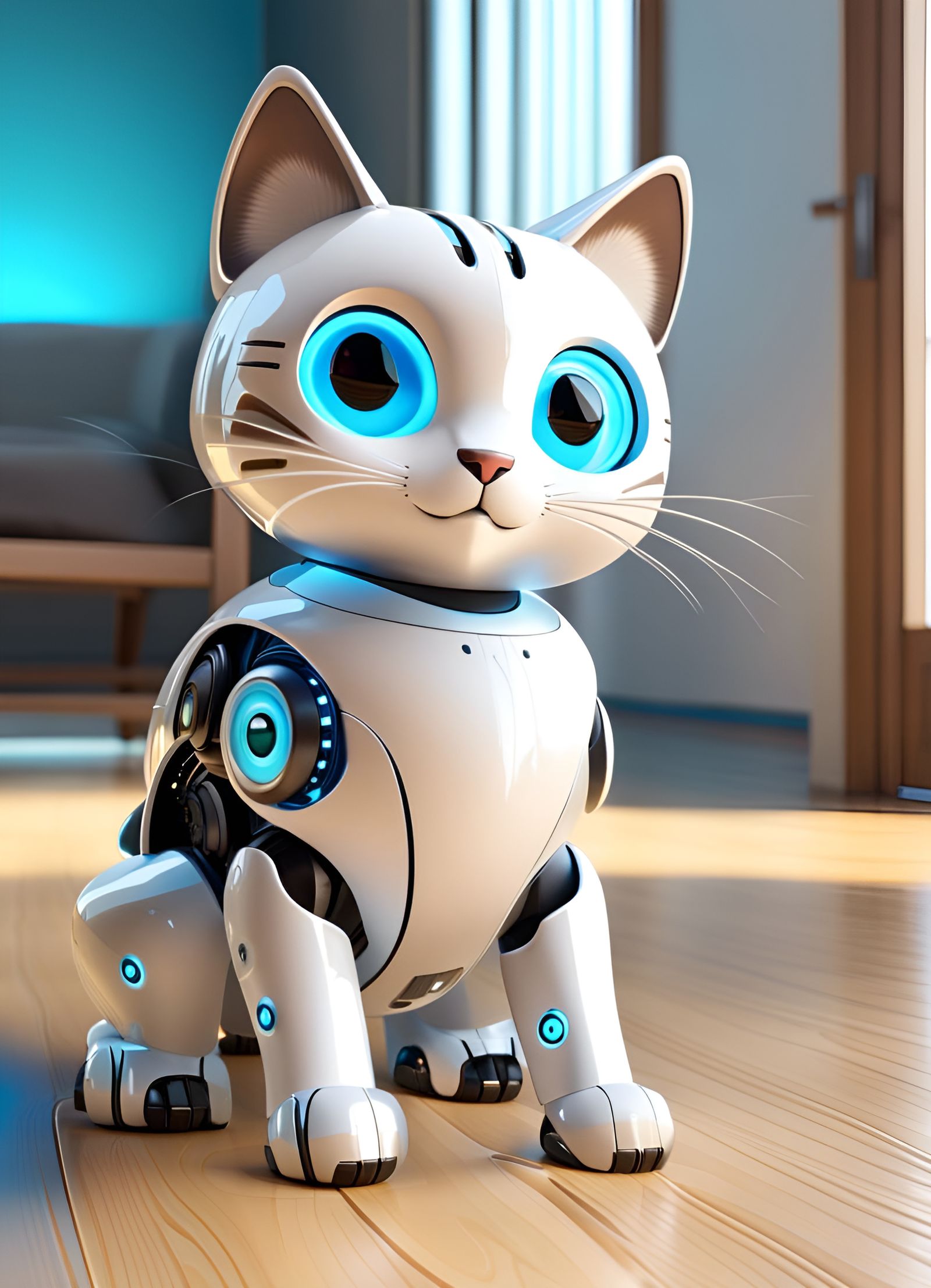 RoboCat - AI Generated Artwork - NightCafe Creator