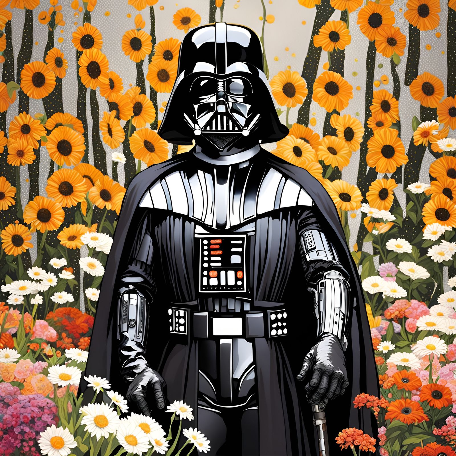The hardest trial of Darth Vader - AI Generated Artwork - NightCafe Creator