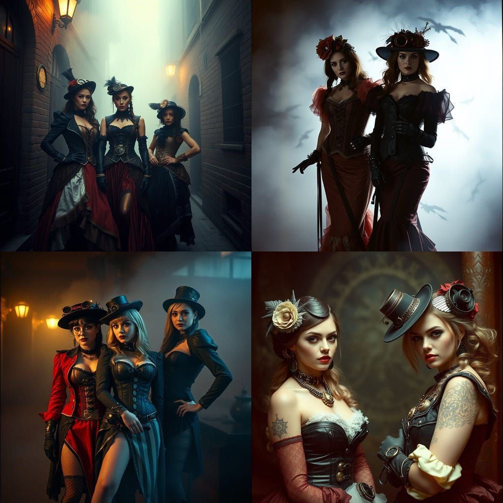 beautiful steampunk ladies - Steampunk Goddesses in Cinemat...