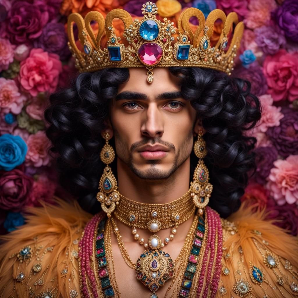 Amar, Prince of Shangri-la I - AI Generated Artwork - NightCafe Creator