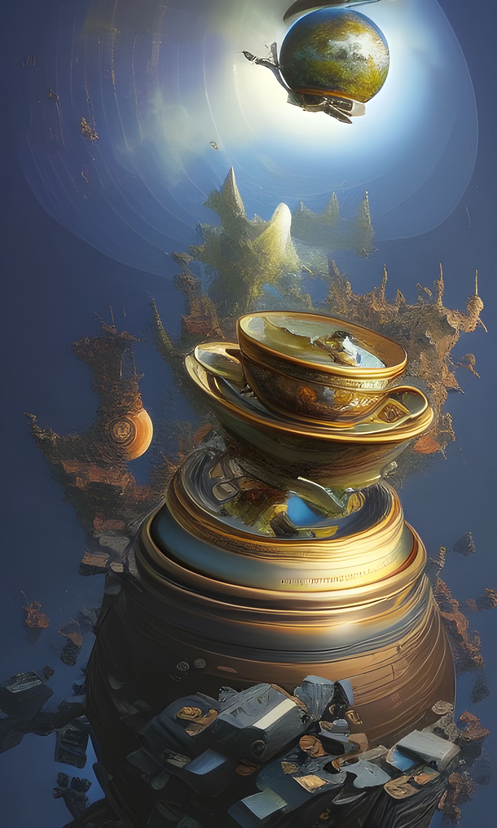 Tea ll - AI Generated Artwork - NightCafe Creator