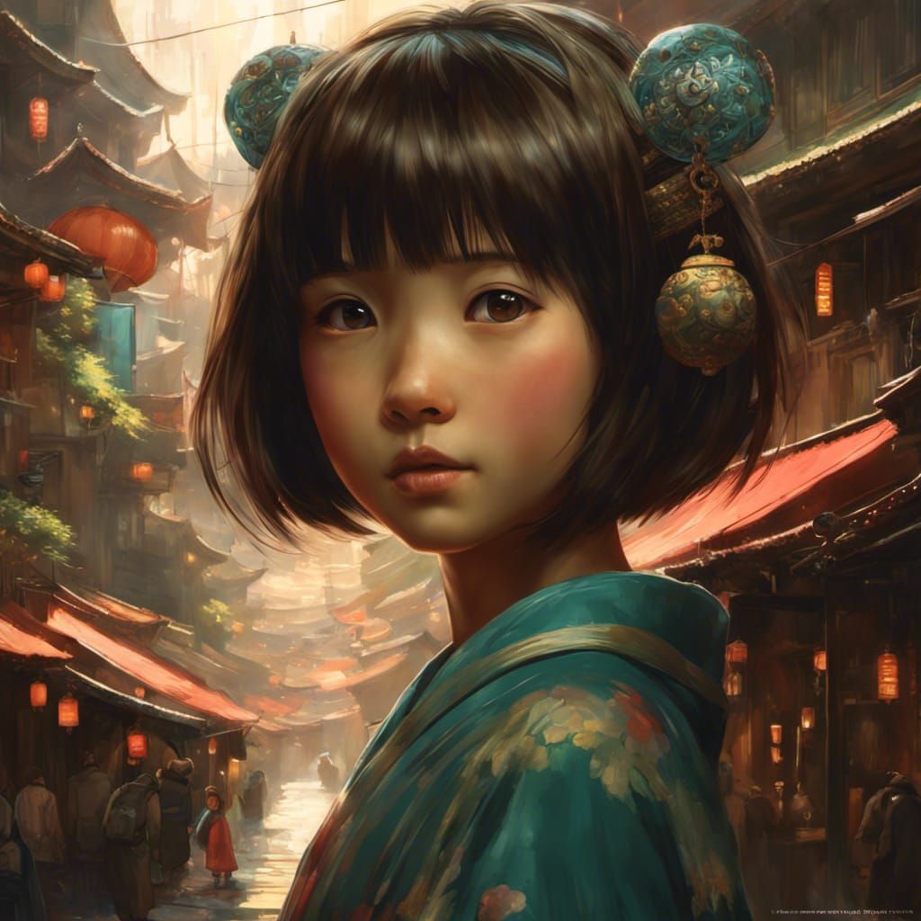 chihiro- 2 - AI Generated Artwork - NightCafe Creator