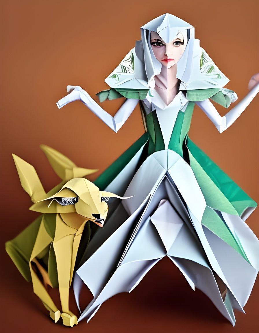 Paper Dolls - AI Generated Artwork - NightCafe Creator