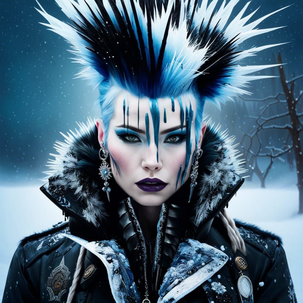 Ice Punk II - AI Generated Artwork - NightCafe Creator