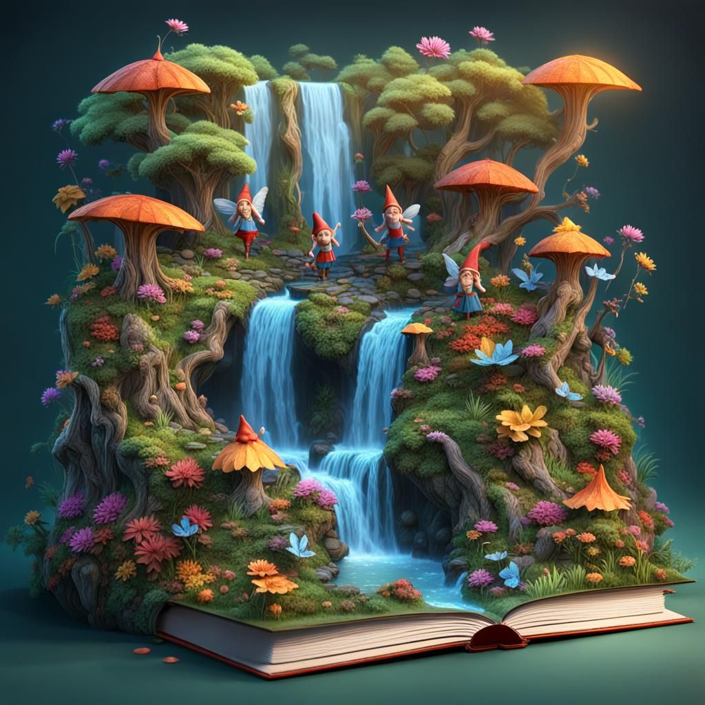 Pop-Up Books - AI Generated Artwork - NightCafe Creator