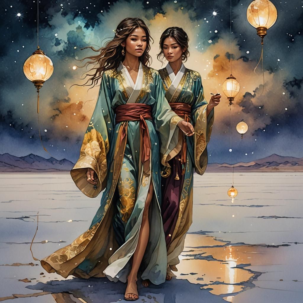 Lanterns - AI Generated Artwork - NightCafe Creator