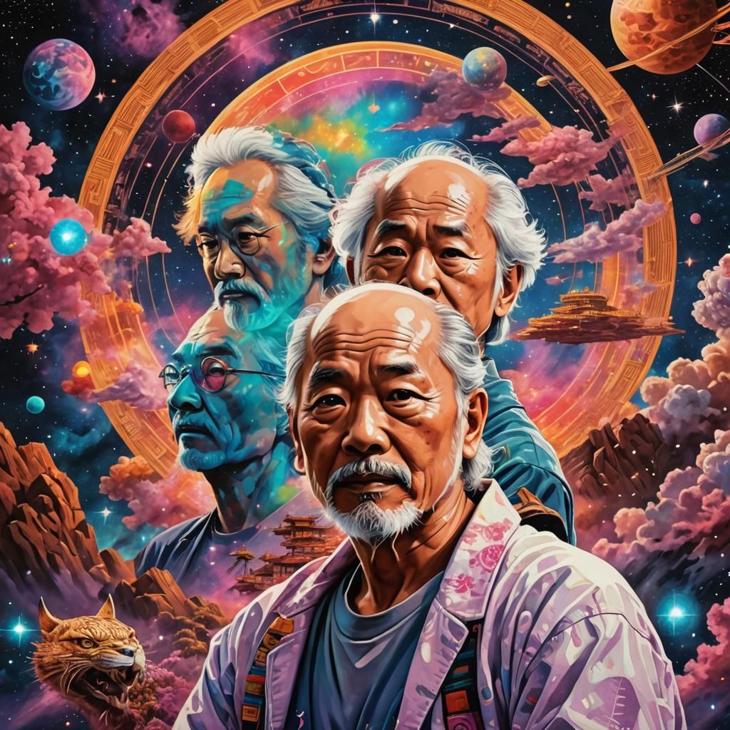 Mr. Miyagi - AI Generated Artwork - NightCafe Creator
