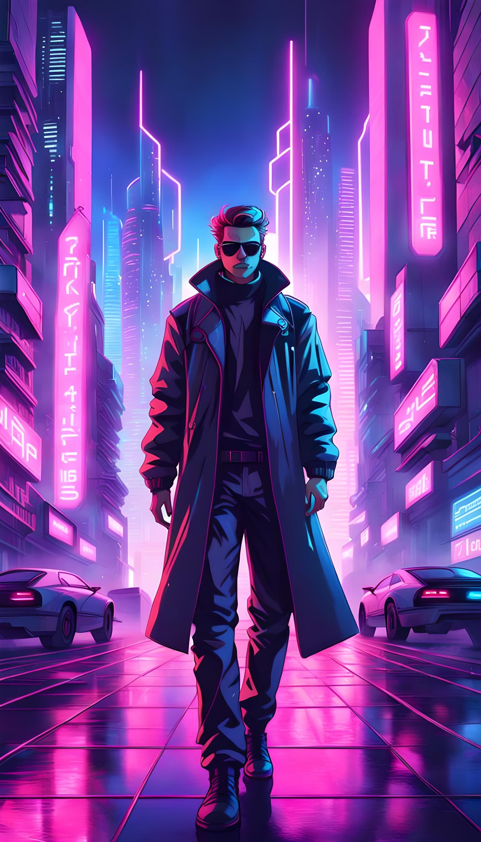 Sin City Nightlife - AI Generated Artwork - NightCafe Creator