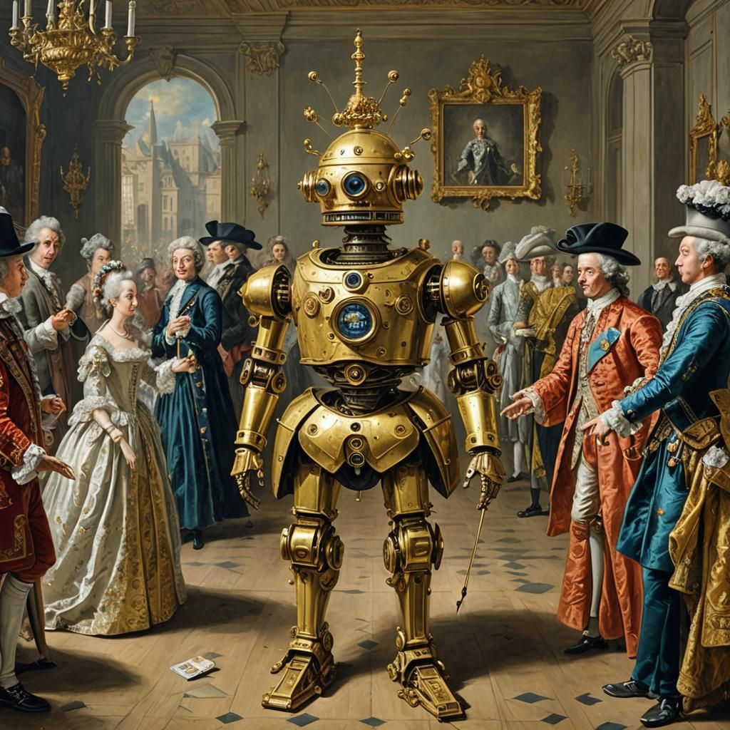 Rococopunk 2 - AI Generated Artwork - NightCafe Creator