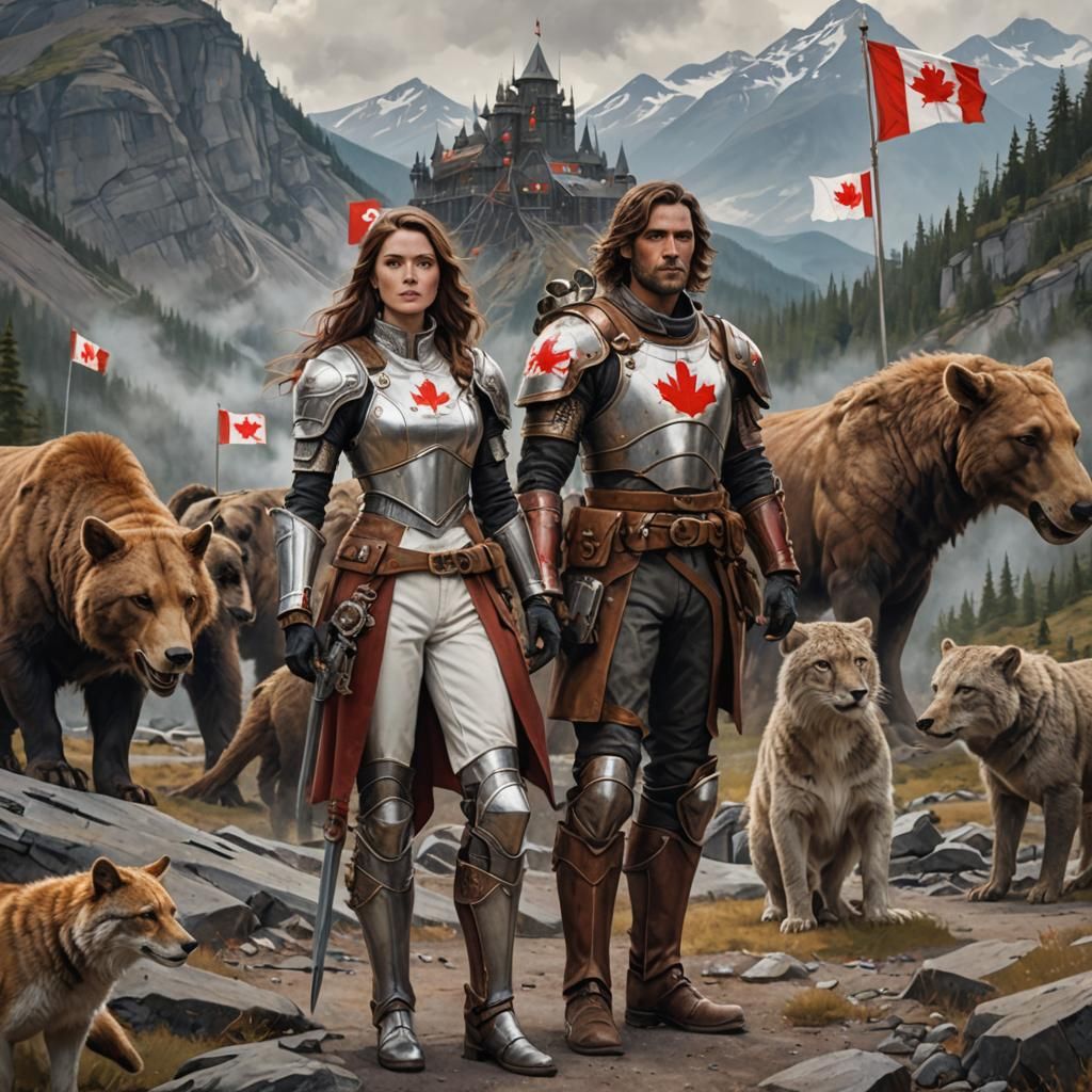 Canadian Steampunk - AI Generated Artwork - NightCafe Creator