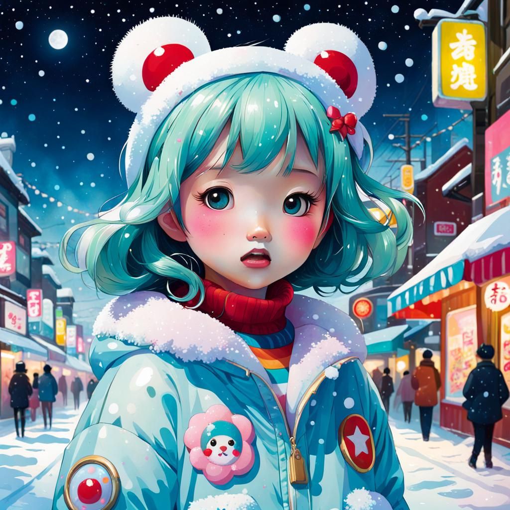 snowy - AI Generated Artwork - NightCafe Creator