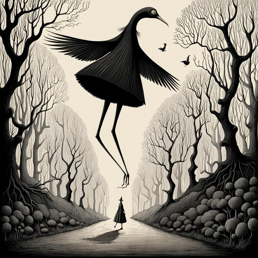 A strange creature with clumsy, uncoordinated movements. - AI Generated ...