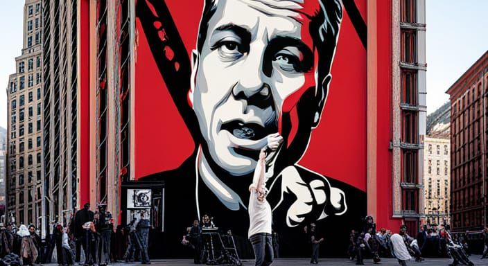 "The Art of Dissent" - AI Generated Artwork - NightCafe Creator