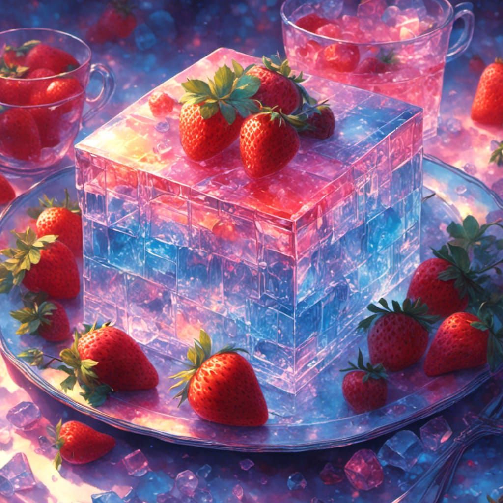 Jell-o Cake - AI Generated Artwork - NightCafe Creator