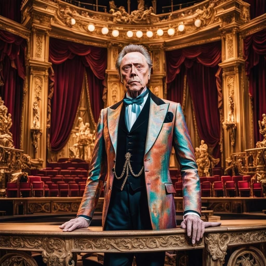 Christopher Walken - AI Generated Artwork - NightCafe Creator