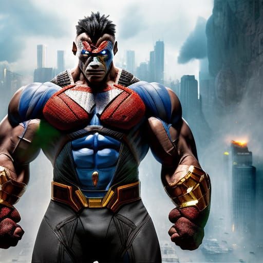 Spawn hyperdetailed photorealism hyperrealism muscled sinewy veiny by ...