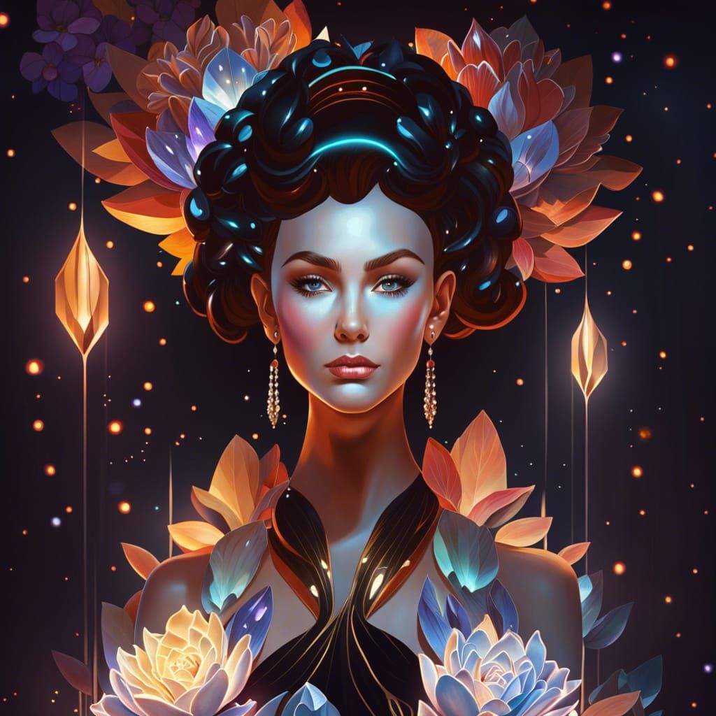 Insanely detailed hyper-realistic beautiful dreamy fantasy geodes and ...