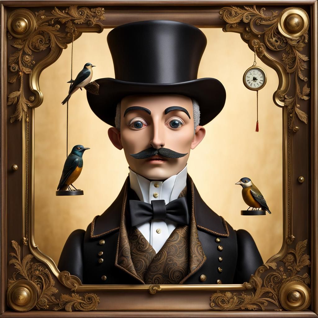 Steampunk Robot Butler - AI Generated Artwork - NightCafe Creator
