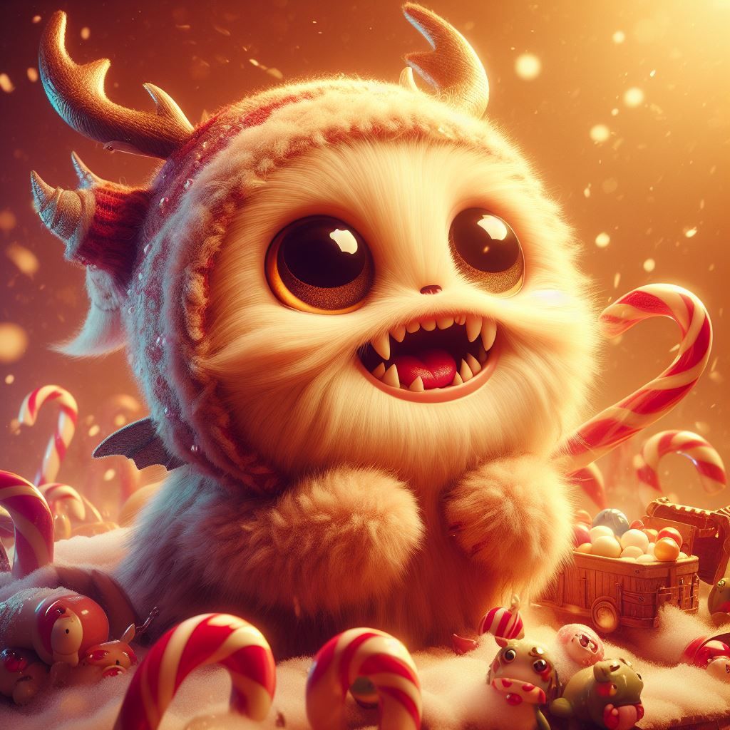 Adorable monster - AI Generated Artwork - NightCafe Creator