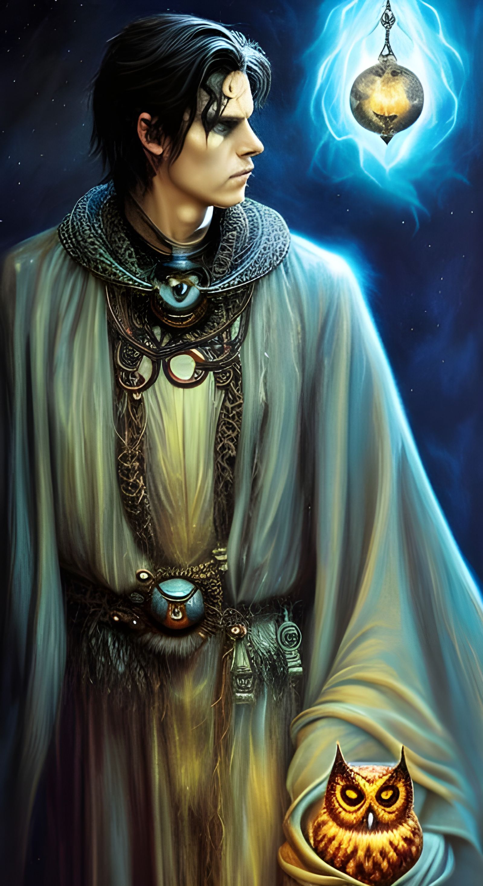 Warlock - AI Generated Artwork - NightCafe Creator