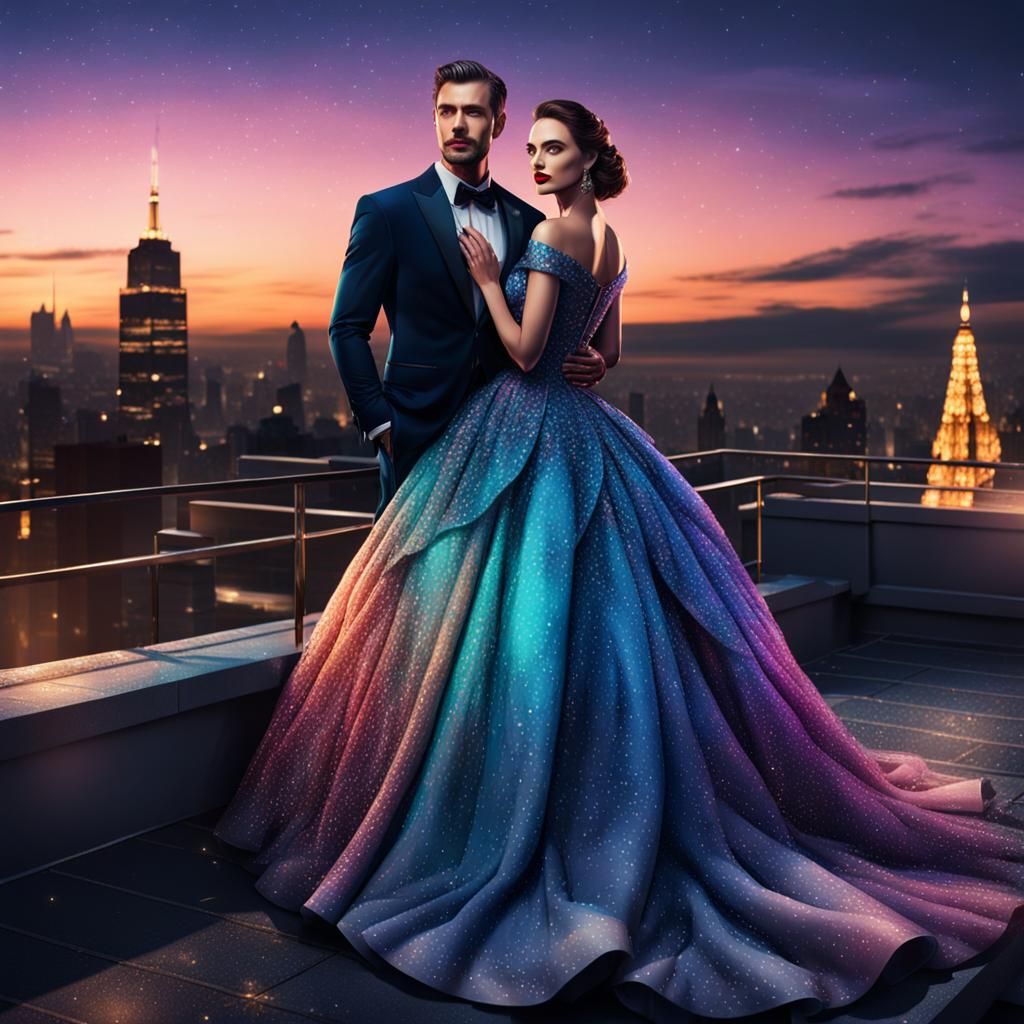 A Wonderful Night Out - AI Generated Artwork - NightCafe Creator