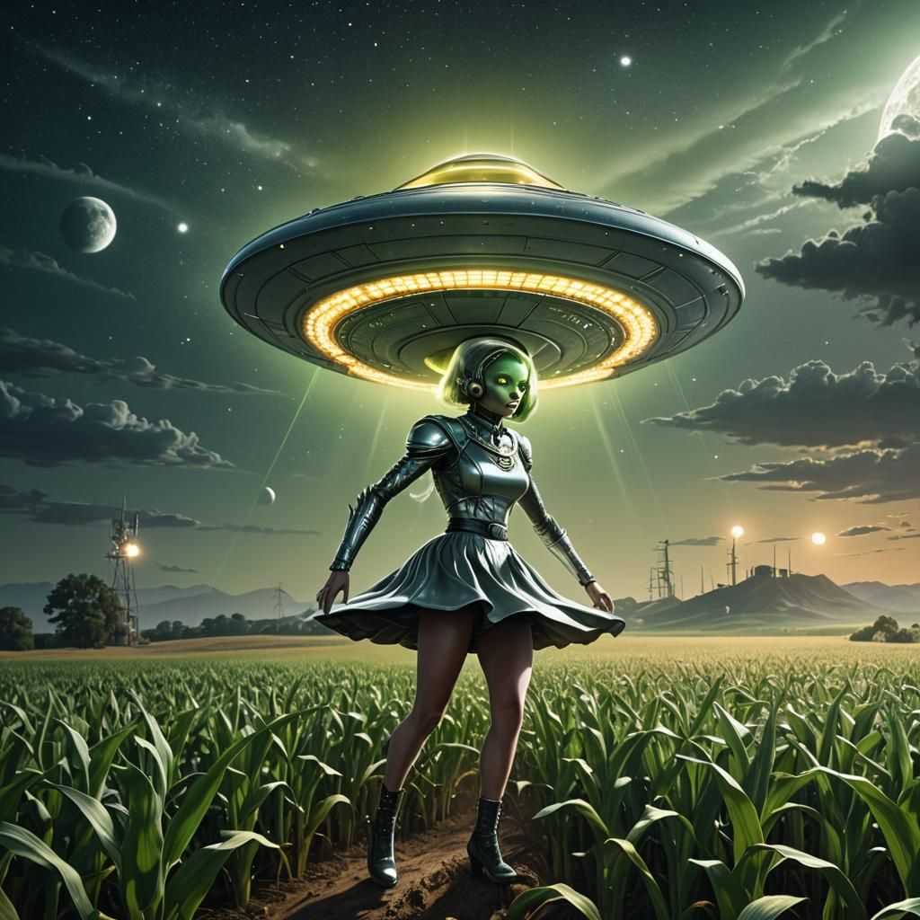 My Alien Bride! -- NightCafe - AI Generated Artwork - NightCafe Creator