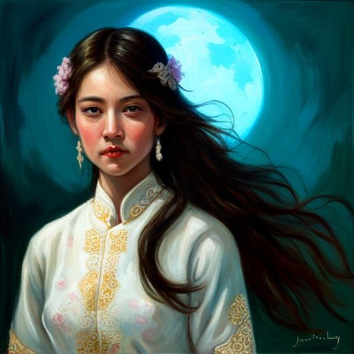 OC Guiying, concept art 2 - AI Generated Artwork - NightCafe Creator