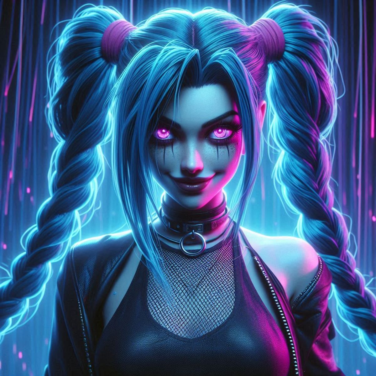 Alternative sub Jinx ♥ x) - AI Generated Artwork - NightCafe Creator