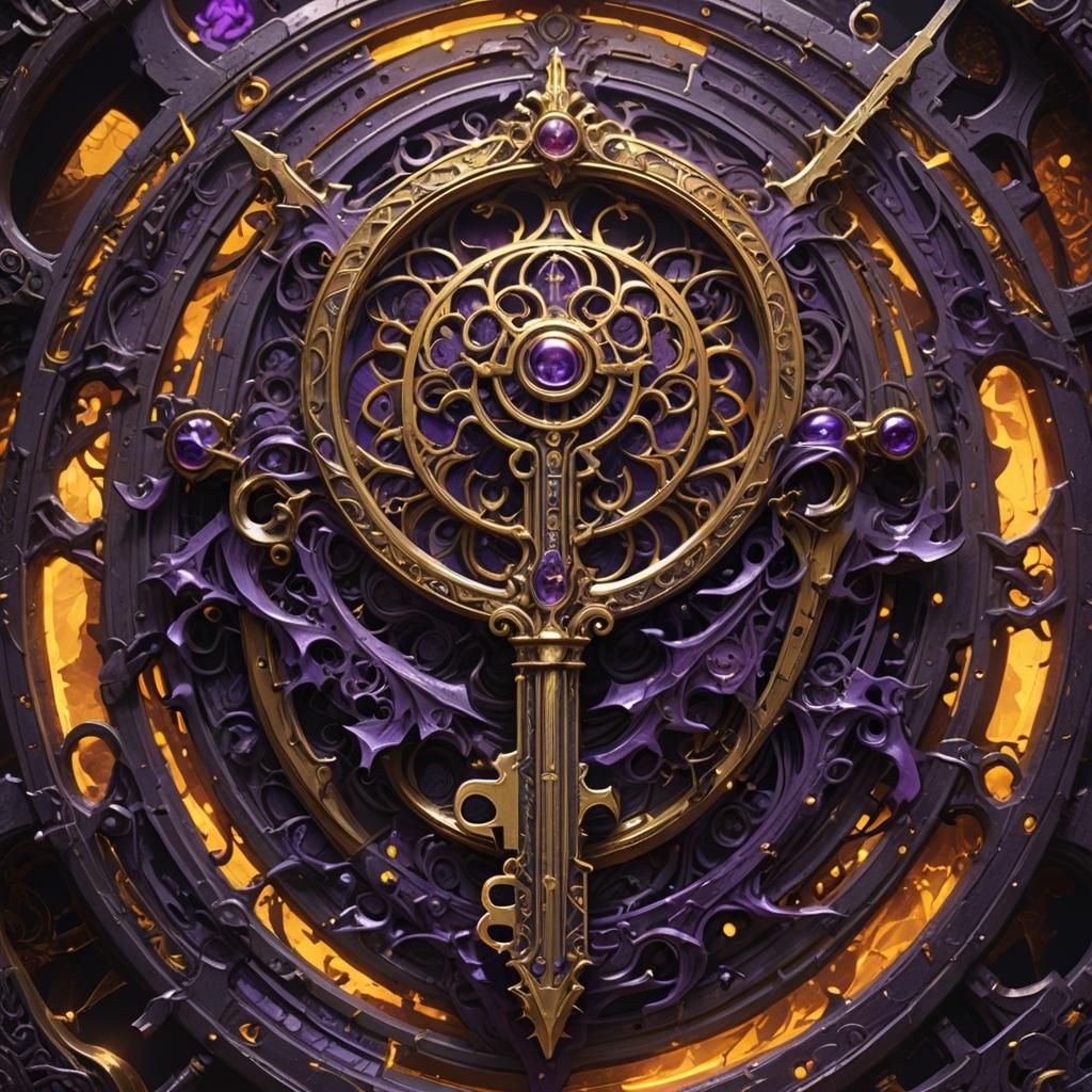 (key_of_hell) - AI Generated Artwork - NightCafe Creator