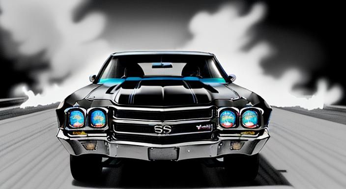 1970 Chevy Chevelle - AI Generated Artwork - NightCafe Creator