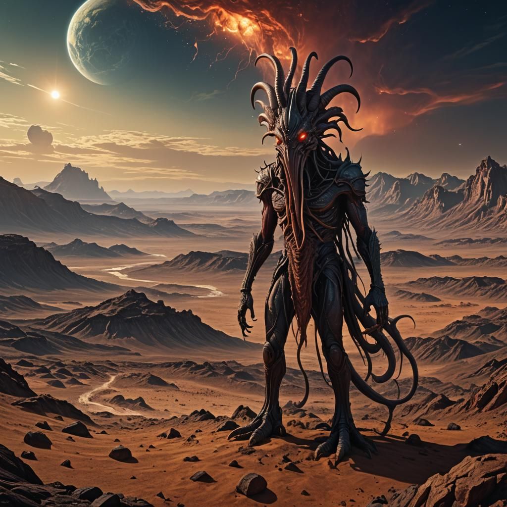 The Strange Worlds, the Strange Eons - AI Generated Artwork - NightCafe Creator