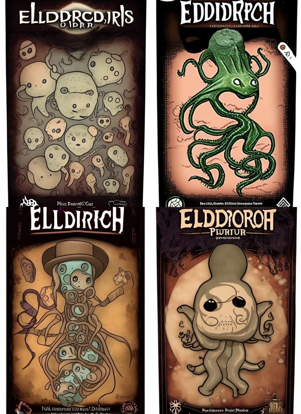 eldritch horror plushie - AI Generated Artwork - NightCafe Creator