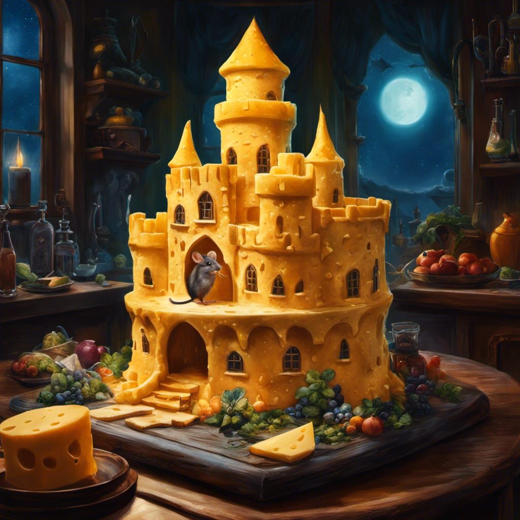 Mouse dream house - AI Generated Artwork - NightCafe Creator