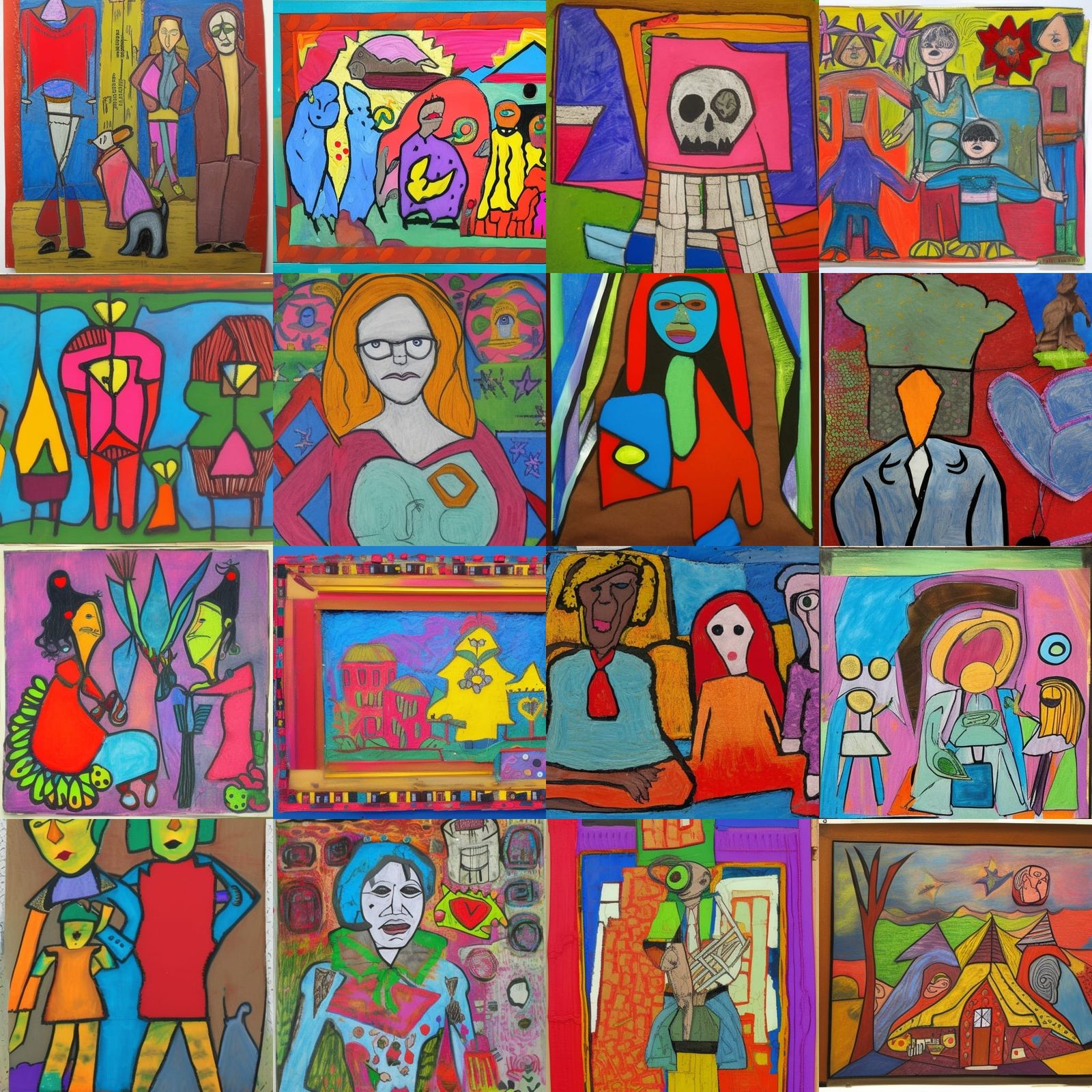 outsider art - AI Generated Artwork - NightCafe Creator