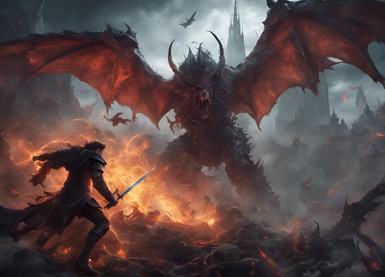 Final Boss fight - AI Generated Artwork - NightCafe Creator