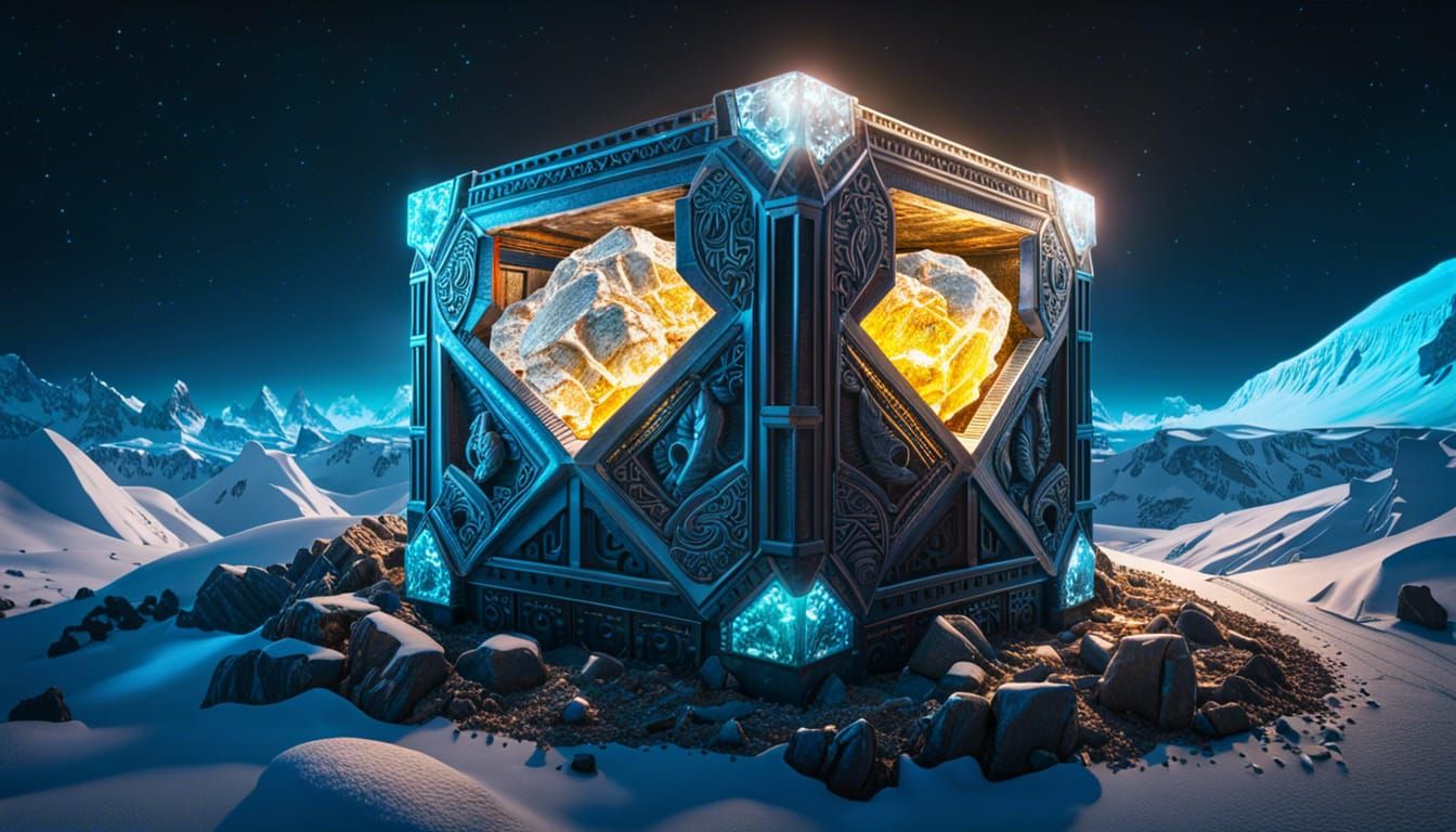 Antarctica Alien Archeological Discovery - AI Generated Artwork ...