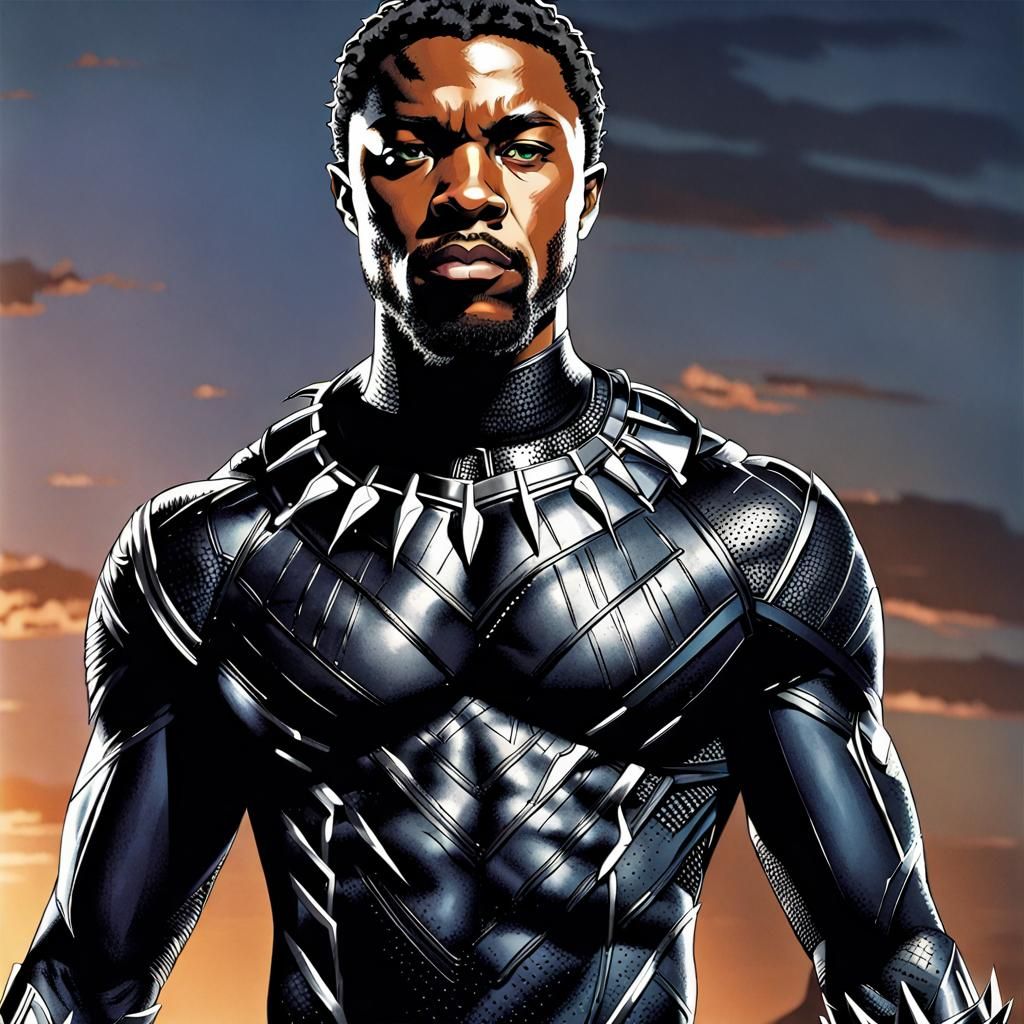 The Black Panther - AI Generated Artwork - NightCafe Creator